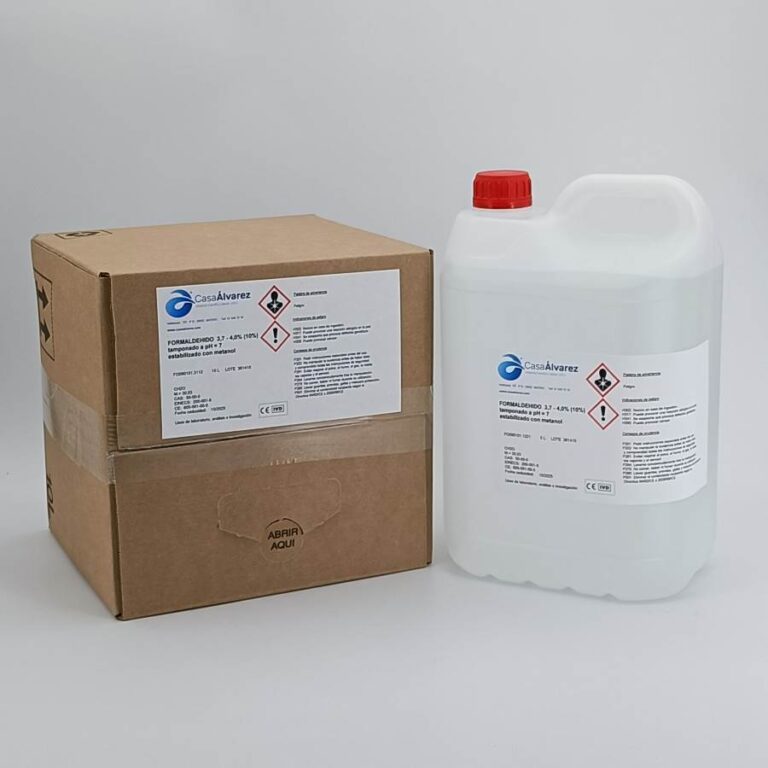 Formalina al 4% tamponada Casa Álvarez - Casa Álvarez